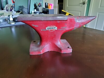 Vintage Merit Tool Co. U.S.A. Jeweler Blacksmith Anvil Tool 9Lbs | eBay