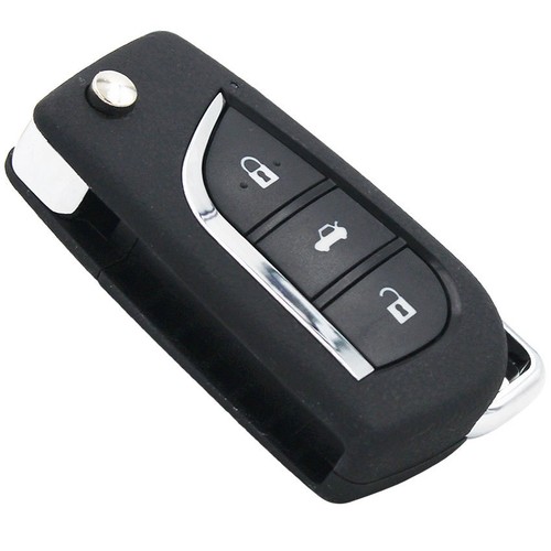 Upgraded Remote Key 433MHz 4C Chip TOY47 for Toyota Yaris Corolla 89071 ...