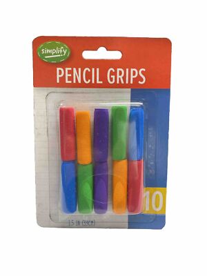 Simplify Multicolor Pencil Grips 10 - New & Free Shipping | eBay