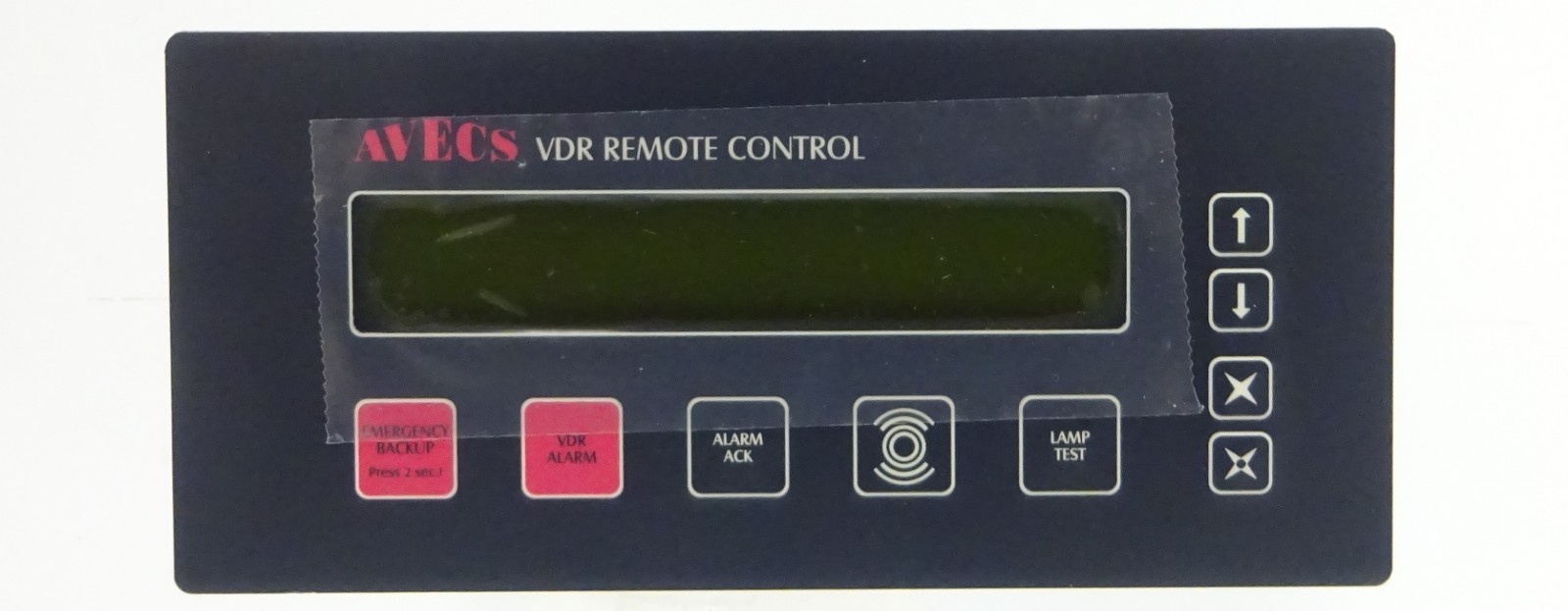 AVECS BERGEN VDR Remote Control Panel VDR-RC Alarm and Control Unit ...