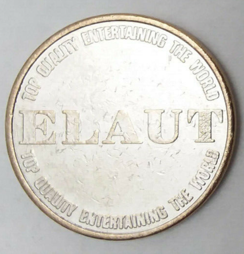 Elaut Coin Pusher Arcade Game Token 25mm | eBay