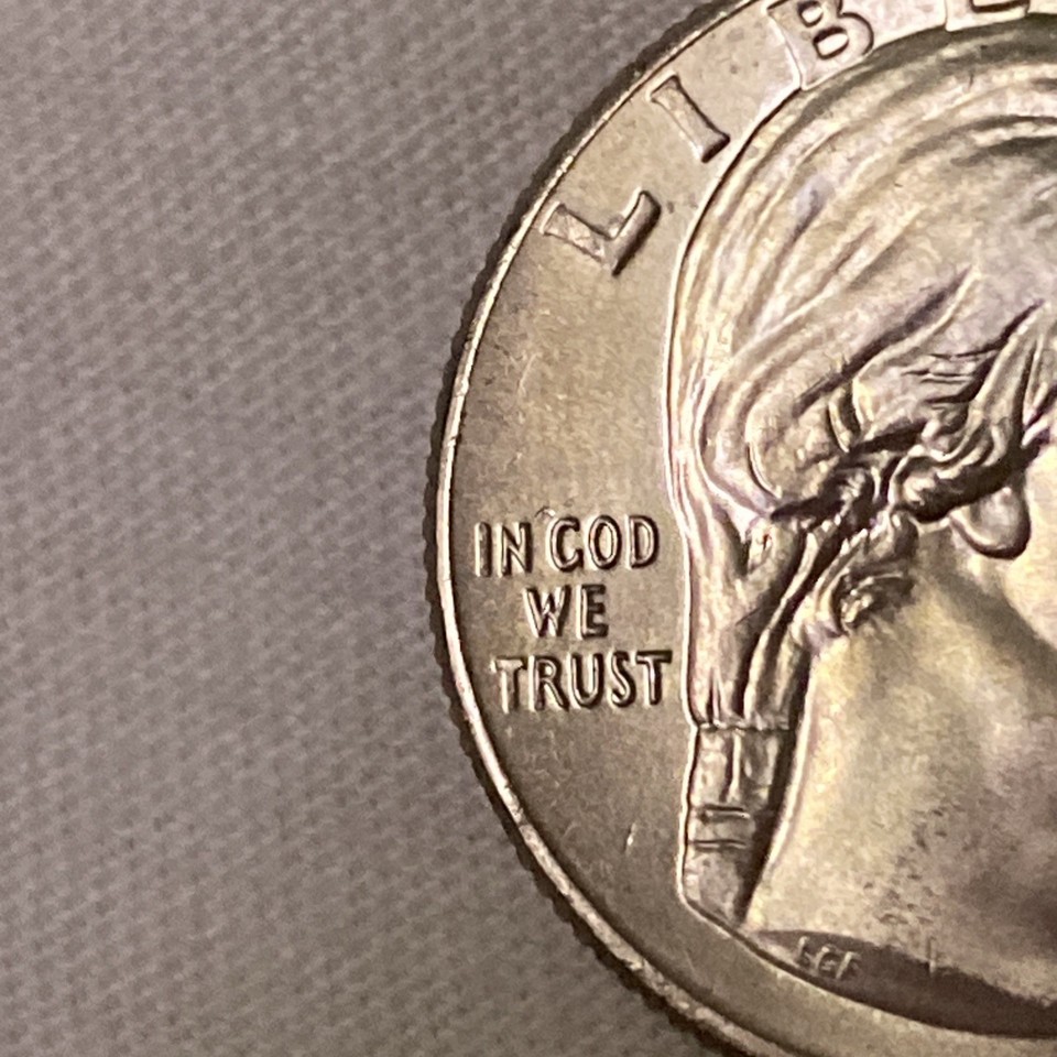 2024-P Hope USA Quarter Error with 'In Cod We Trust' Reverend Dr. Pauli ...