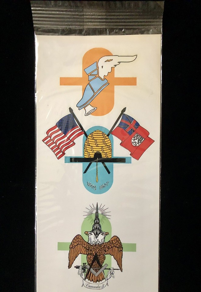 5 Matthew Barney Cremaster Cycle Field Emblem Stickers! Collectable and ...