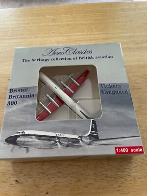 AEROCLASSICS - 1/400 - VICKERS VANGUARD - BEA CARGO RED/BLUE | eBay UK
