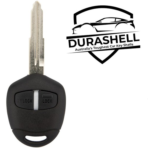 DuraShell 2 Button MIT8 Bladed Key Housing suits Mitsubishi Car Key ...
