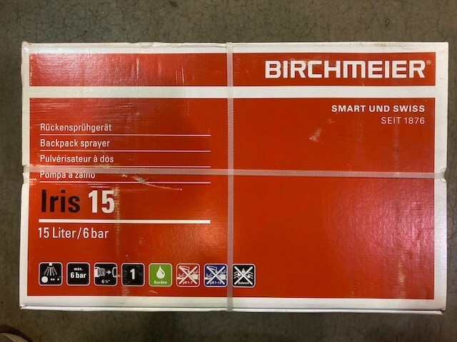 Birchmeier Backpack Sprayer - Iris 15 AT3 - New Generation | eBay