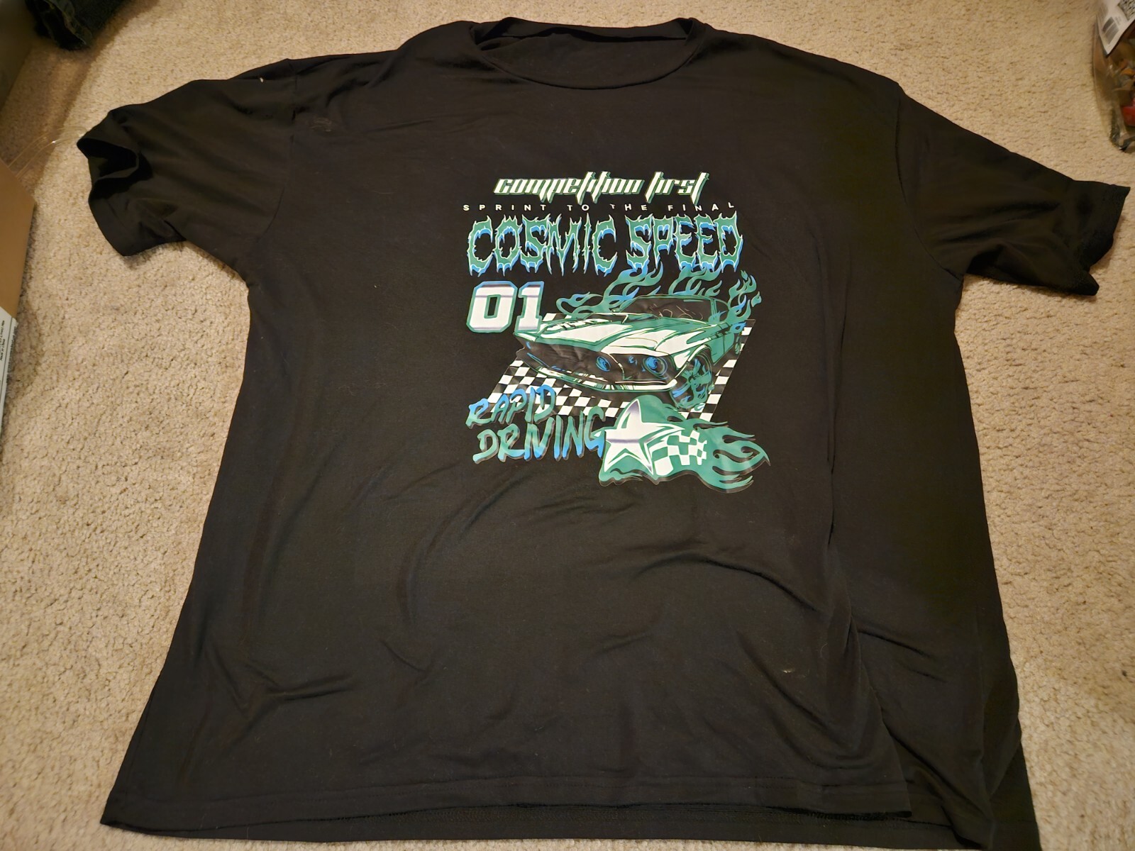 COMPETITION FIRST - COSMIC SPEED - 01 - RACING T-SHIR… - Gem