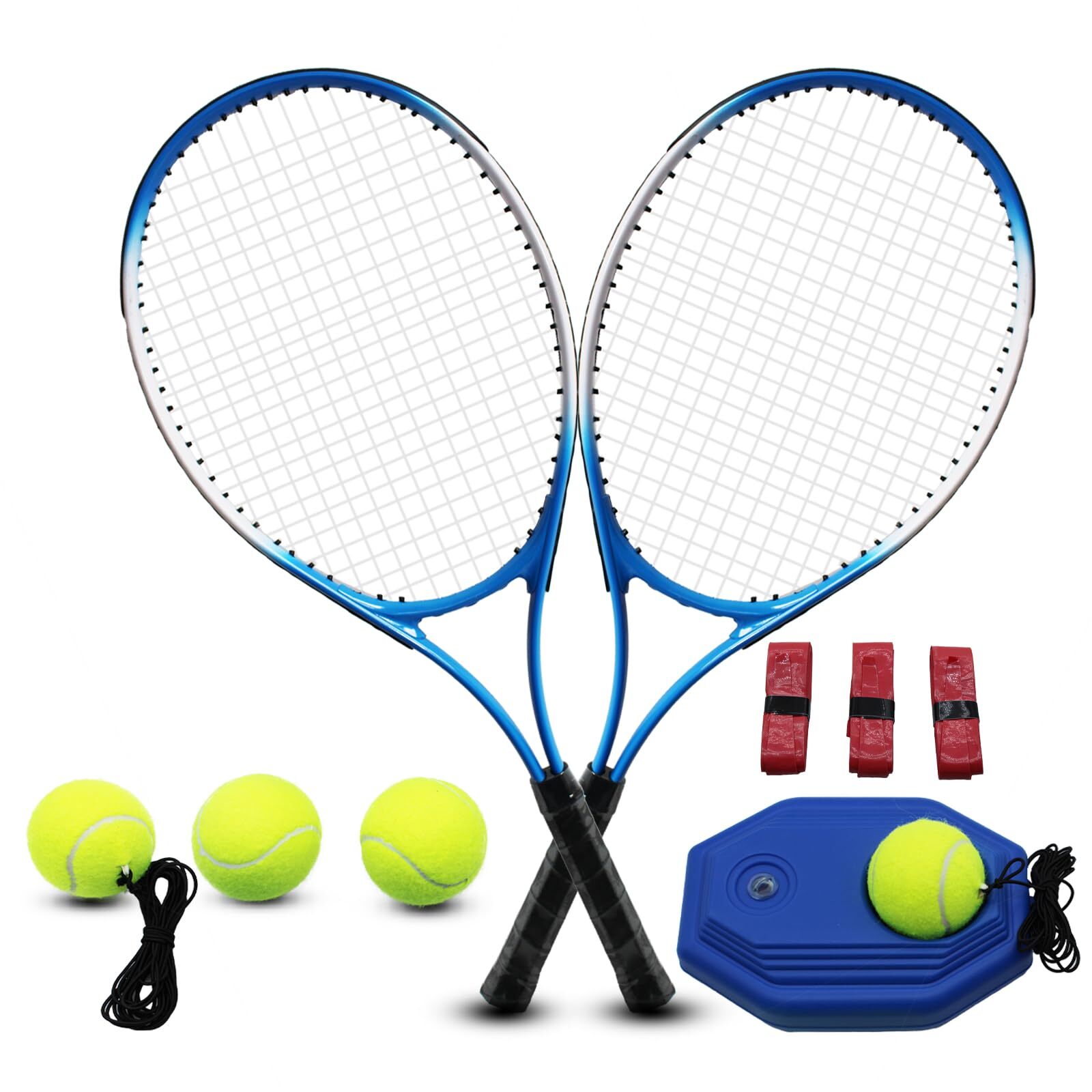 Tennis Rackets for Adult, 2 Players Adult Recreational Tennis Rackets ...