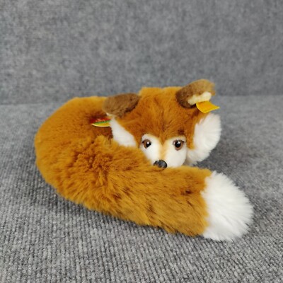 Steiff Fox Realistic Plush Xorry German Stuffed Animal Realistic ...