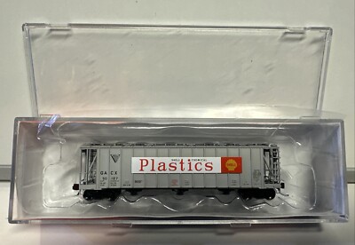 BLMA Models N Scale Shell Plastics 3500 Center Flow Covered Hopper Car ...