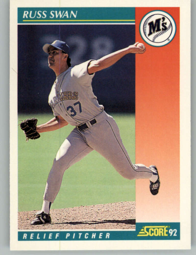 1992 Score #281 Russ Swan Mariners | eBay