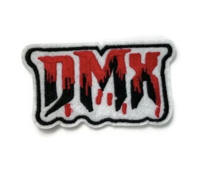 DMX Patch Hip Hop Legend Embroidered Iron On Sew On Patch | eBay
