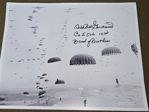Operation Market Garden Print Signed by Bill Guarnere SEE DESC | eBay