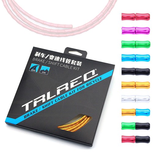 Bike Brake Cable Set Shift Housing Aluminum Links MTB Road Bicycle ...