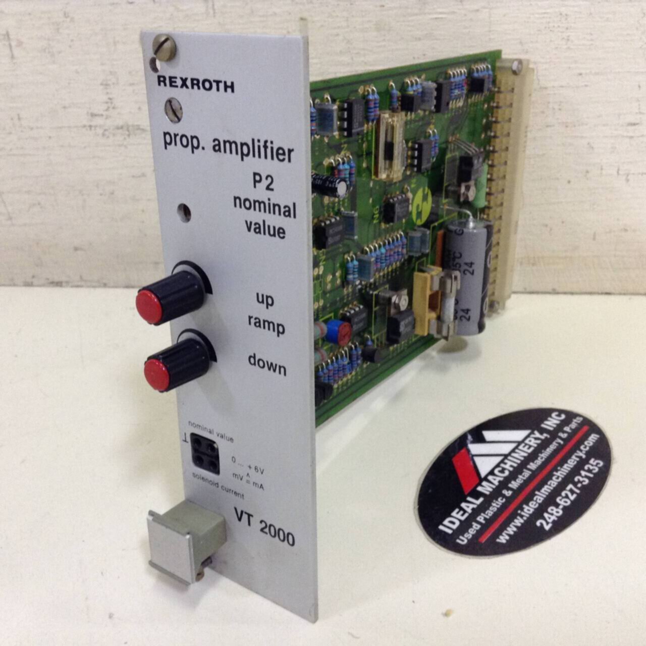REXROTH Proportional Amplifier Card VT 2000 Used #81631 | eBay