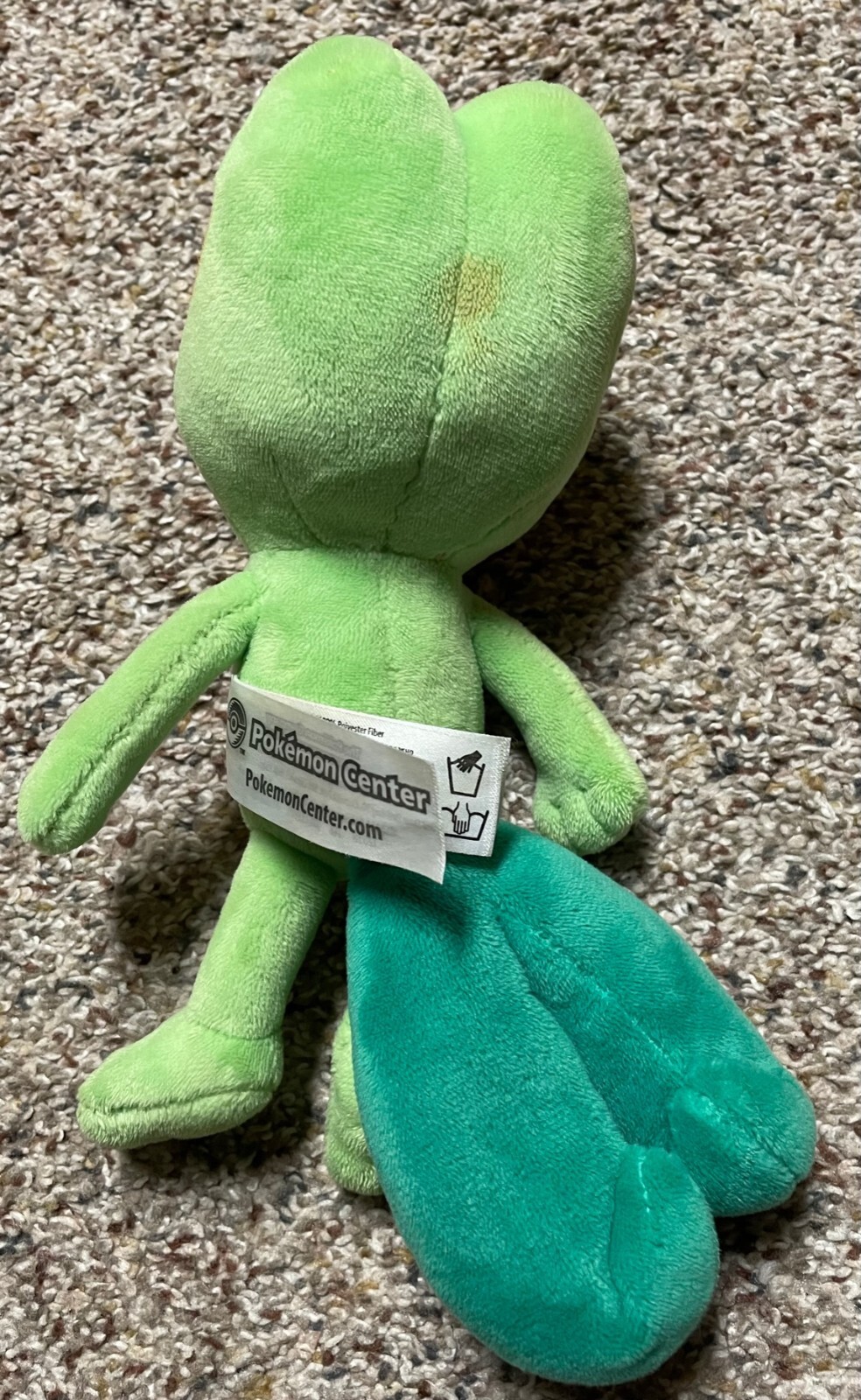 Pokemon Center Treecko Plush 8" Stuffed Animal 2014 Green Treeko | eBay