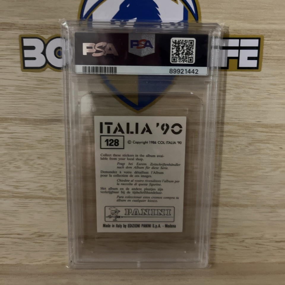 Maradona 1990 Italy World Cup Sticker Psa | eBay