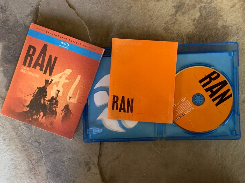 Ran (StudioCanal Blu-ray) Akiro Kurosawa, dir; Slipcover; Like New 12236107798 | eBay