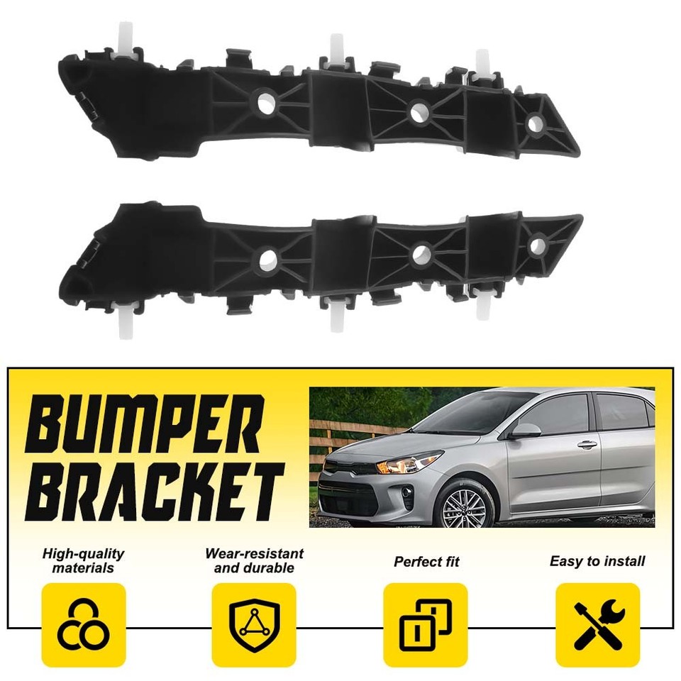Left & Right Front Bumper Retainer Bracket Support 86513-H9000 Fit 18 ...