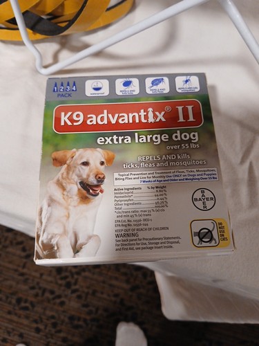 K9 Advantix II Flea and Tick Prevention for Over 55lbs Dogs - 86315017 724089204103 | eBay