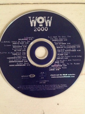 WOW 2000 - Disk Only - Jars of Clay, DC Talk, Raze | eBay