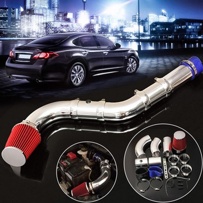 1Set 3in Car Cold Air Filter Injection Intake Kit Universal System ...