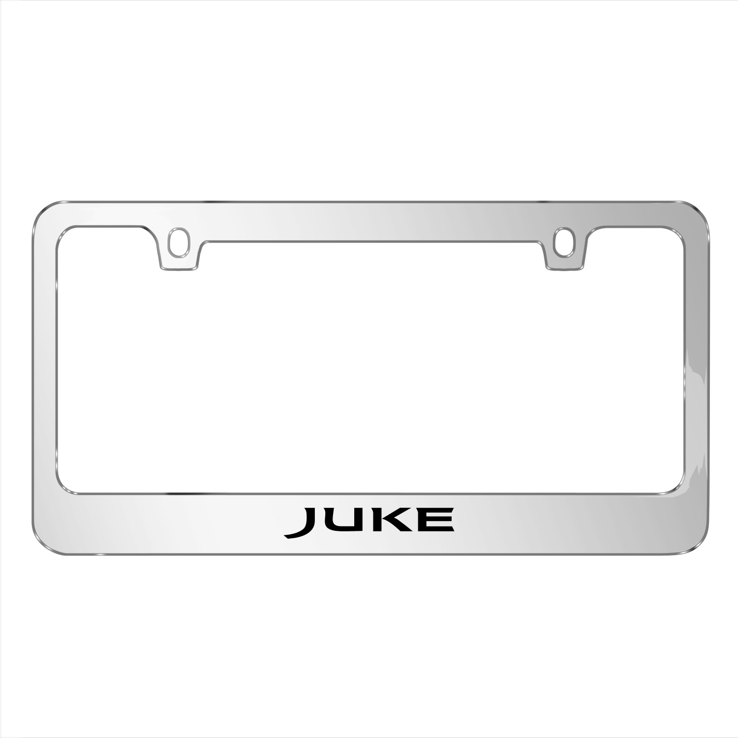 for Nissan Juke Mirror Chrome Metal License Plate Frame | eBay