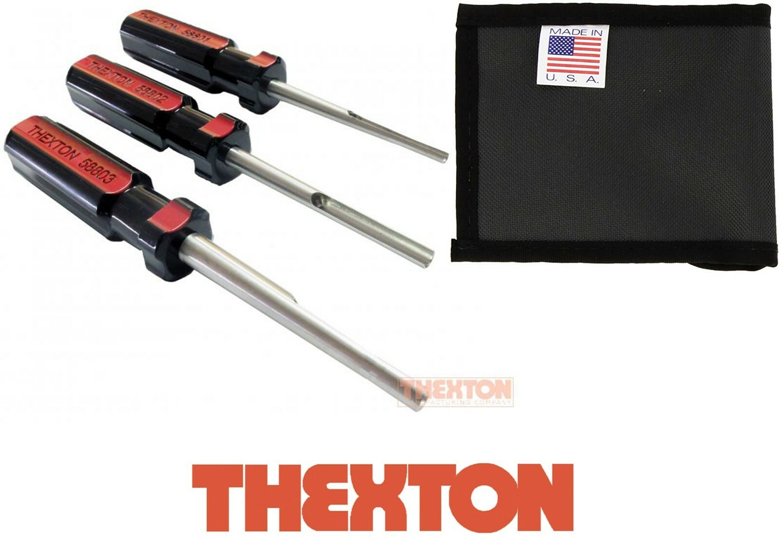 Thexton THE588 Deutsch Terminal Removal Tool Kit 14, 16, 20 Gauge New ...