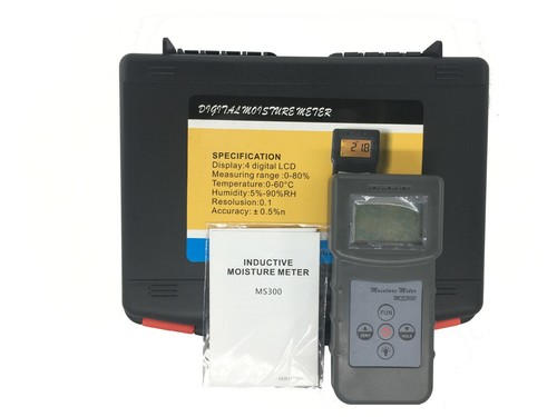 Concrete Moisture Analyzer Meter For Wood Timber Bamboo Carton Testing ...