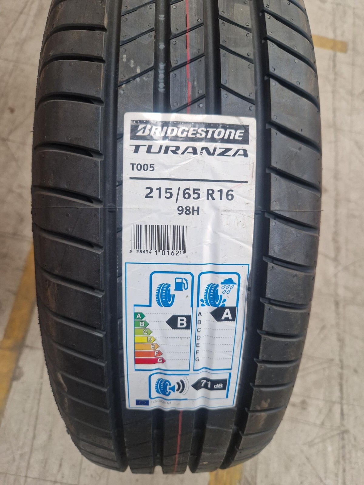 215/65R16 98H BRIDGESTONE TURANZA T005 TYRE | eBay UK