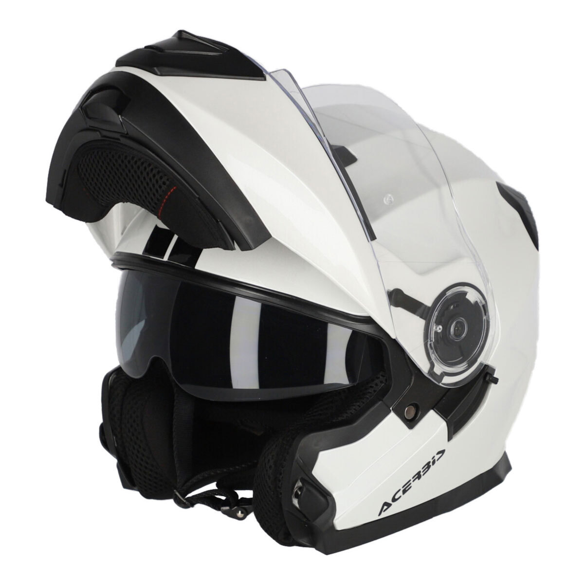 Modular Helmet ACERBIS Serel 22.06 Glossy White | eBay UK