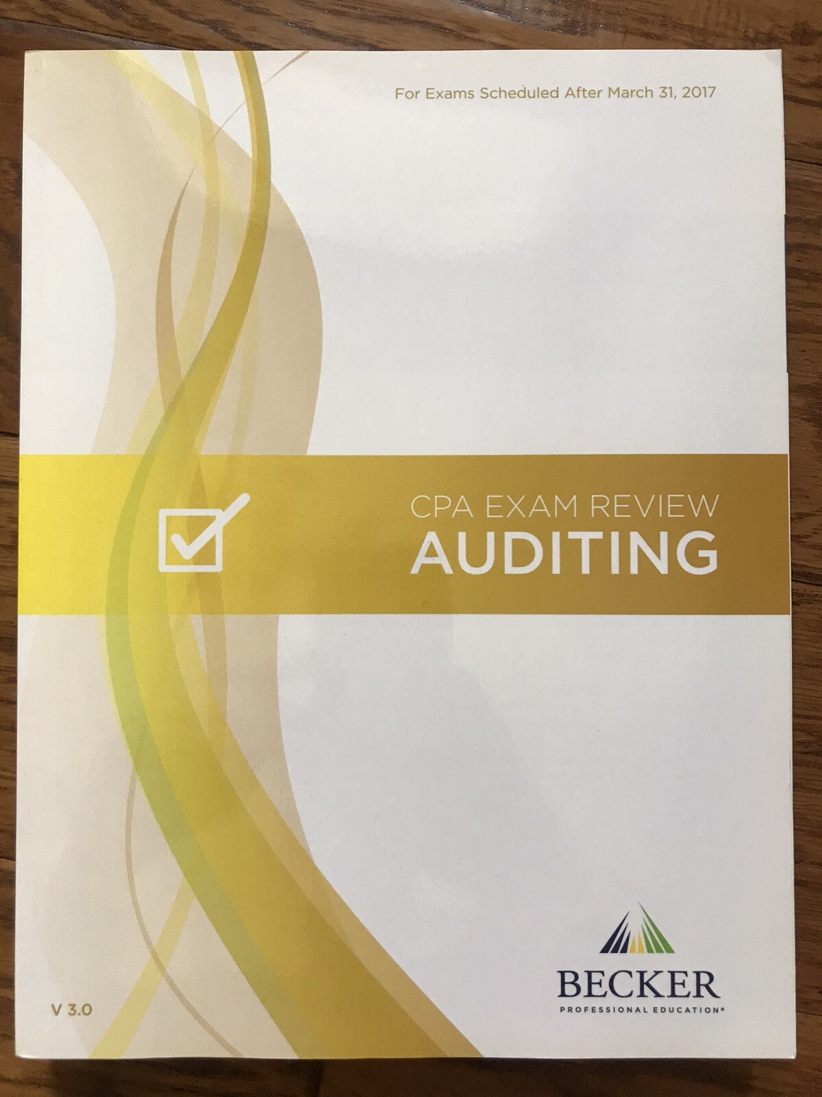 Becker Professional Education CPA Exam Review - Auditing V3. 0 Student ...