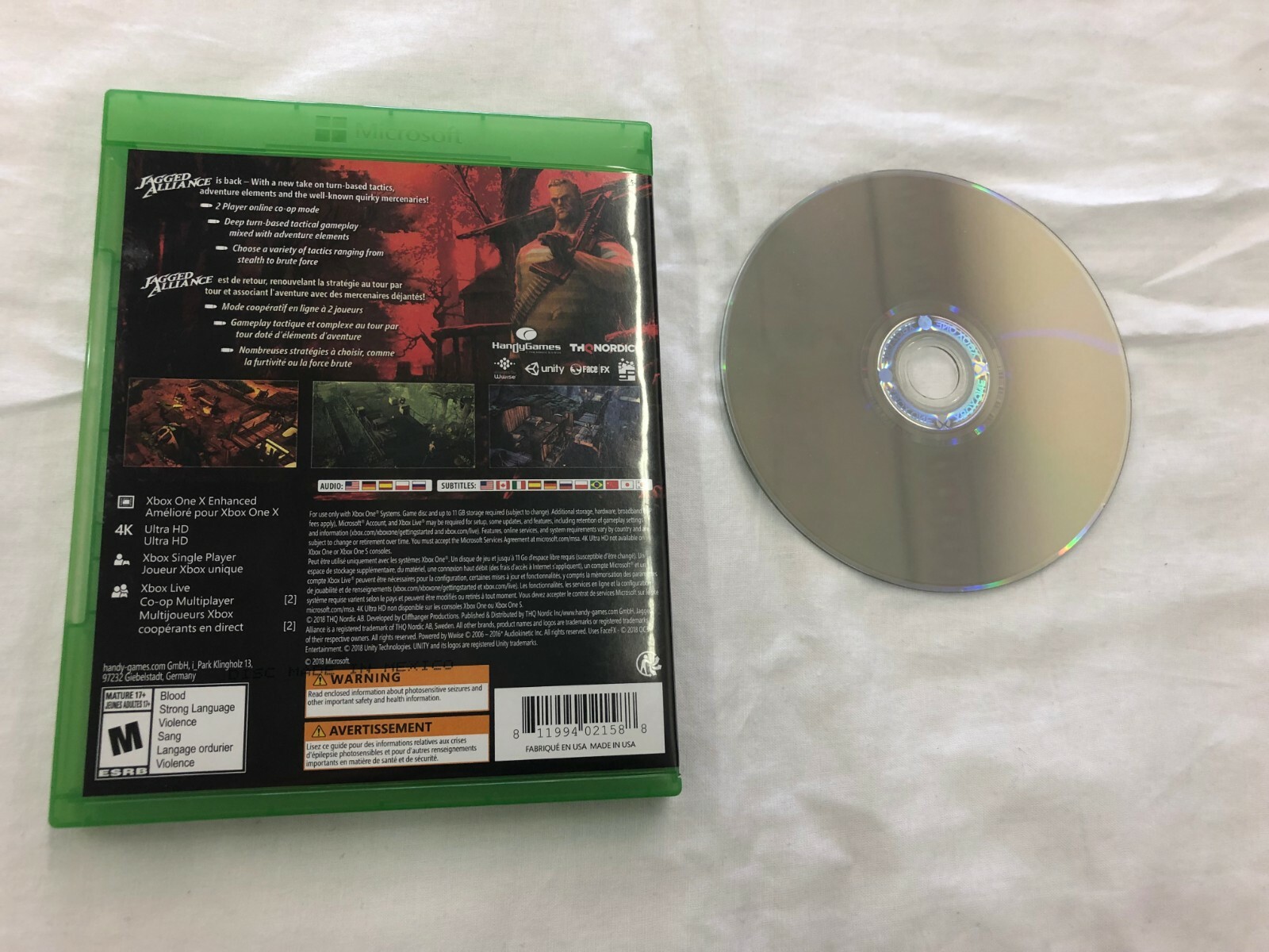 Jagged Alliance Rage Xbox One Used Game | eBay