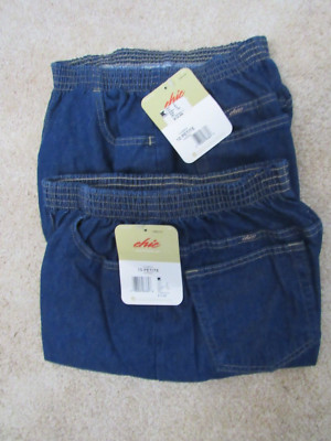 Chic Comfort Collection Pull Up Denim Jean Pants Womens/Misses 10P NWT ...
