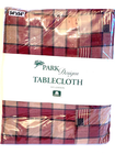 PARK DESIGN "FLAG" TABLECLOTH 54X54. WINE. NEW IN BAG. EXCELLENT ...
