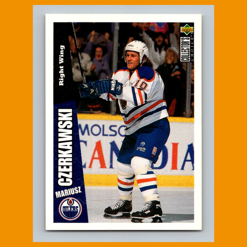 Mariusz Czerkawski #93 1996-97 Collectors Choice Edmonton Oilers Hockey ...