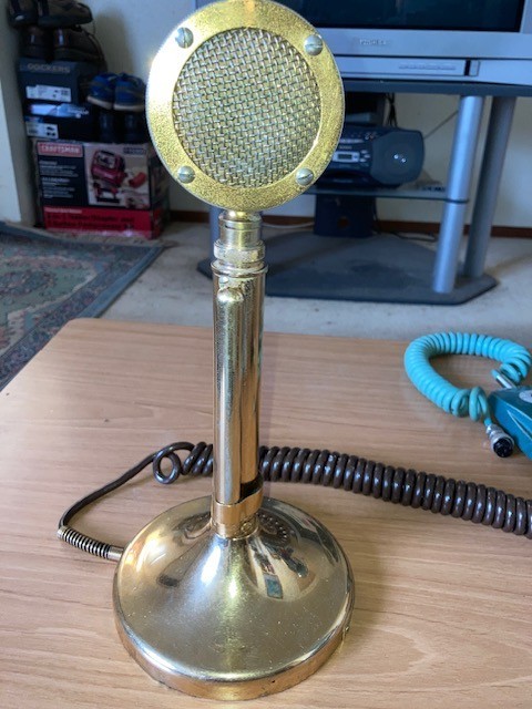 Astatic Golden Eagle Desk Microphone (Used) partially tested | eBay