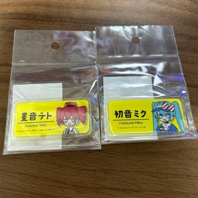 Hatsune Miku Teto Teto Mesmerizer Acrylic Name Tag Clip Badge | eBay