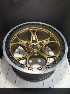 1- 17" WELD OFF-ROAD Ledge W106 17X9 - 5X127 SATIN BRONZE - BRAND NEW ...