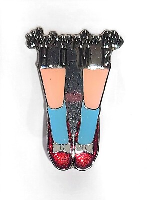 The Wizard Of Oz Ruby Red Slippers Backpack Lapel Enamel Collector Pin ...