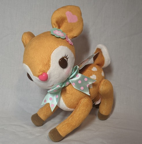 Hummingmint Fawn Deer Sanrio Smiles 2015 Plush Jointed Toy Doll Japan ...
