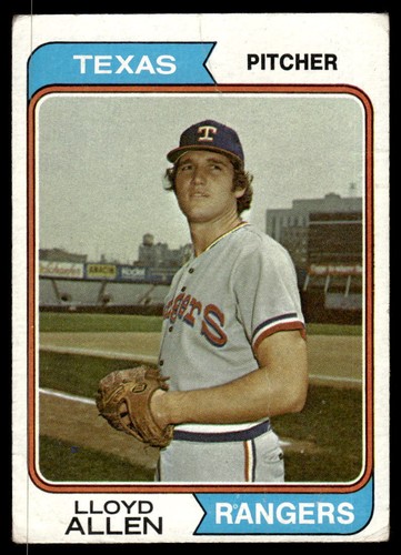 1974 Topps Lloyd Allen #539 Texas Rangers Baseball Card | eBay