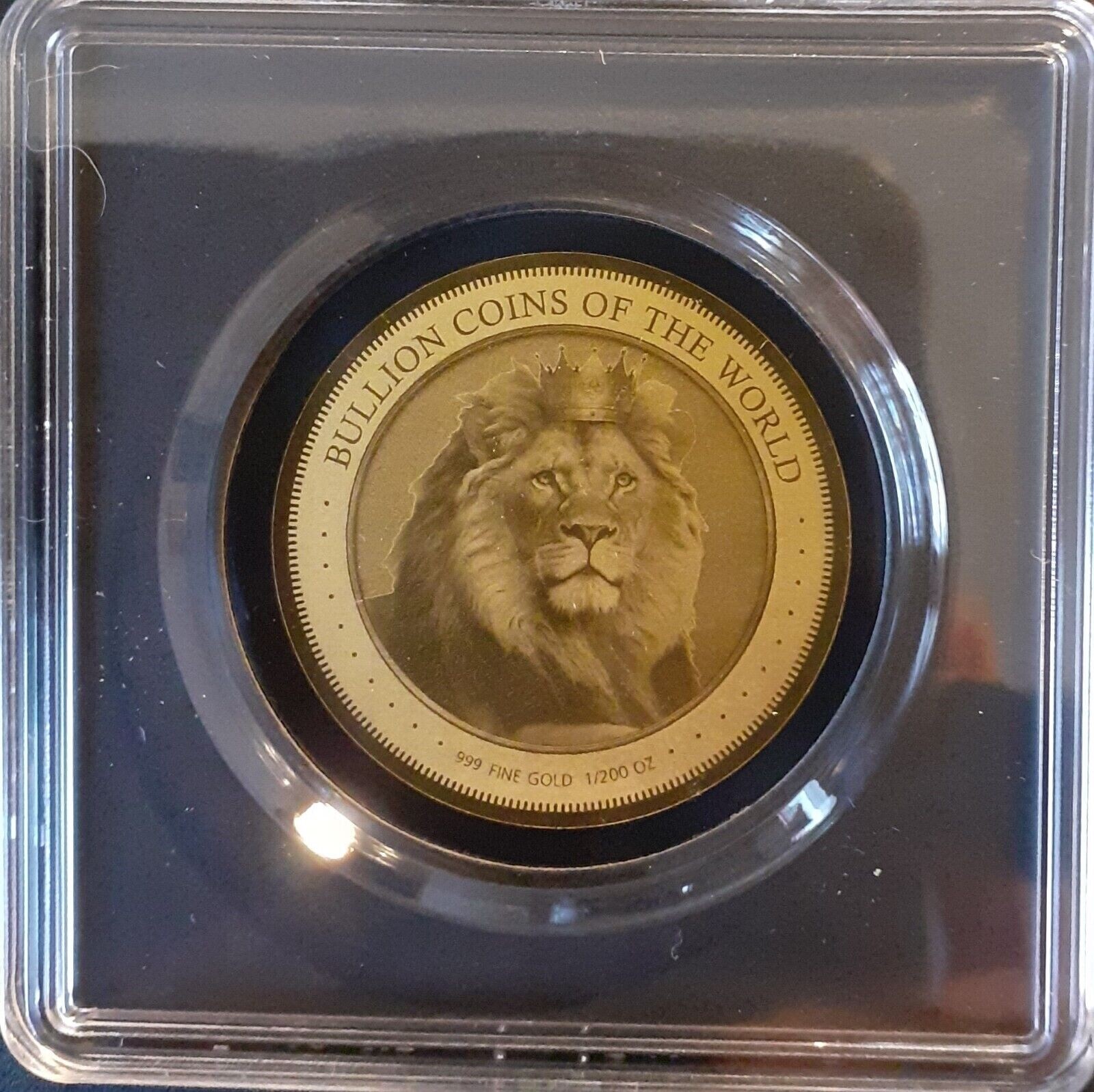 2024 Chad Lion of England 999 Gold Coin Panthera Leo Cat Queen’s Beasts ...