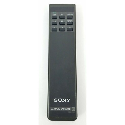 Sony Remote Control RM-C80 CD player Radio Cassette | eBay