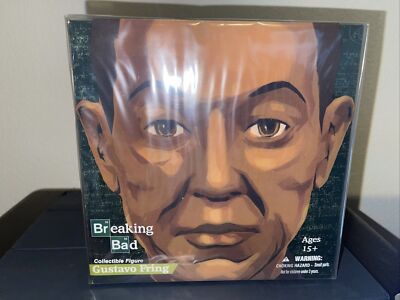Breaking Bad Gustavo (Gus) Fring Burned Face Collectable Action Figure ...
