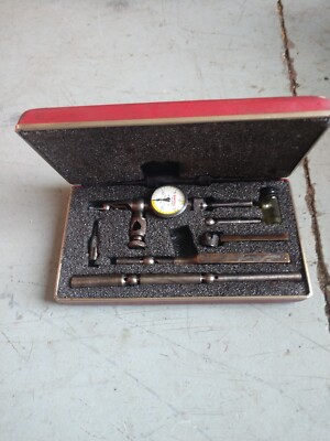 Starrett No. 711 Last Word Dial Test Indicator Set with Case and ...