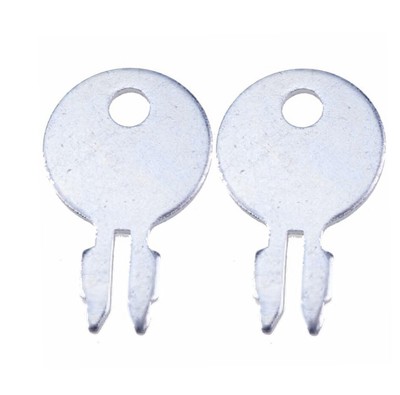 2 Ignition Keys 180292M1 for MF 1500 1505 1800 1805 2675 2705 2745 2805 ...