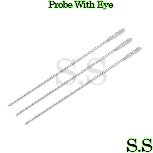 3 PROBE WITH EYE 6'' Surgical Tools Supply | eBay