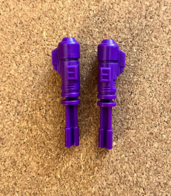 Vintage 1994 Transformers G2 Vortex Left & Right Blaster gun cannon set ...
