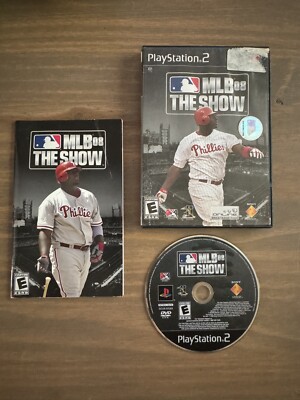 MLB 08: The Show (Sony PlayStation 2 2008) PS2 Baseball w/ Manual CIB ...